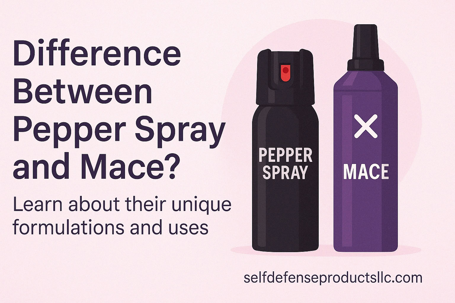 Mace vs Pepper Spray: Key Differences & What to Carry